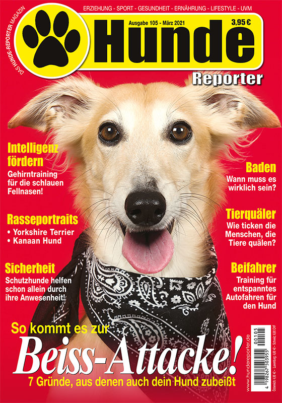 Sina-Shop - Hunde-Reporter - Ausgabe 105 - März 2021